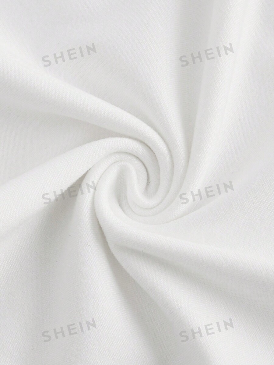 SHEIN Slayr Casual Minimalist 2024 Paris Eiffel Tower Print Tank Top ...