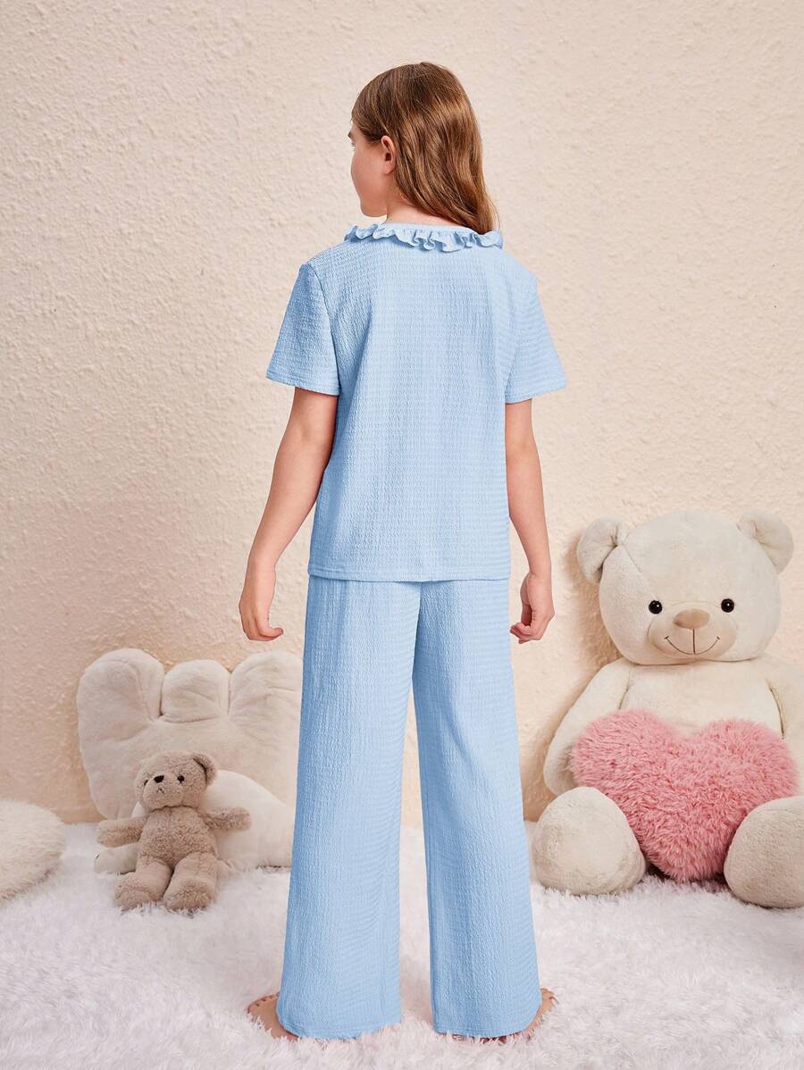 SHEIN Conjunto de ropa casual para niña preadolescente con suéter de ...