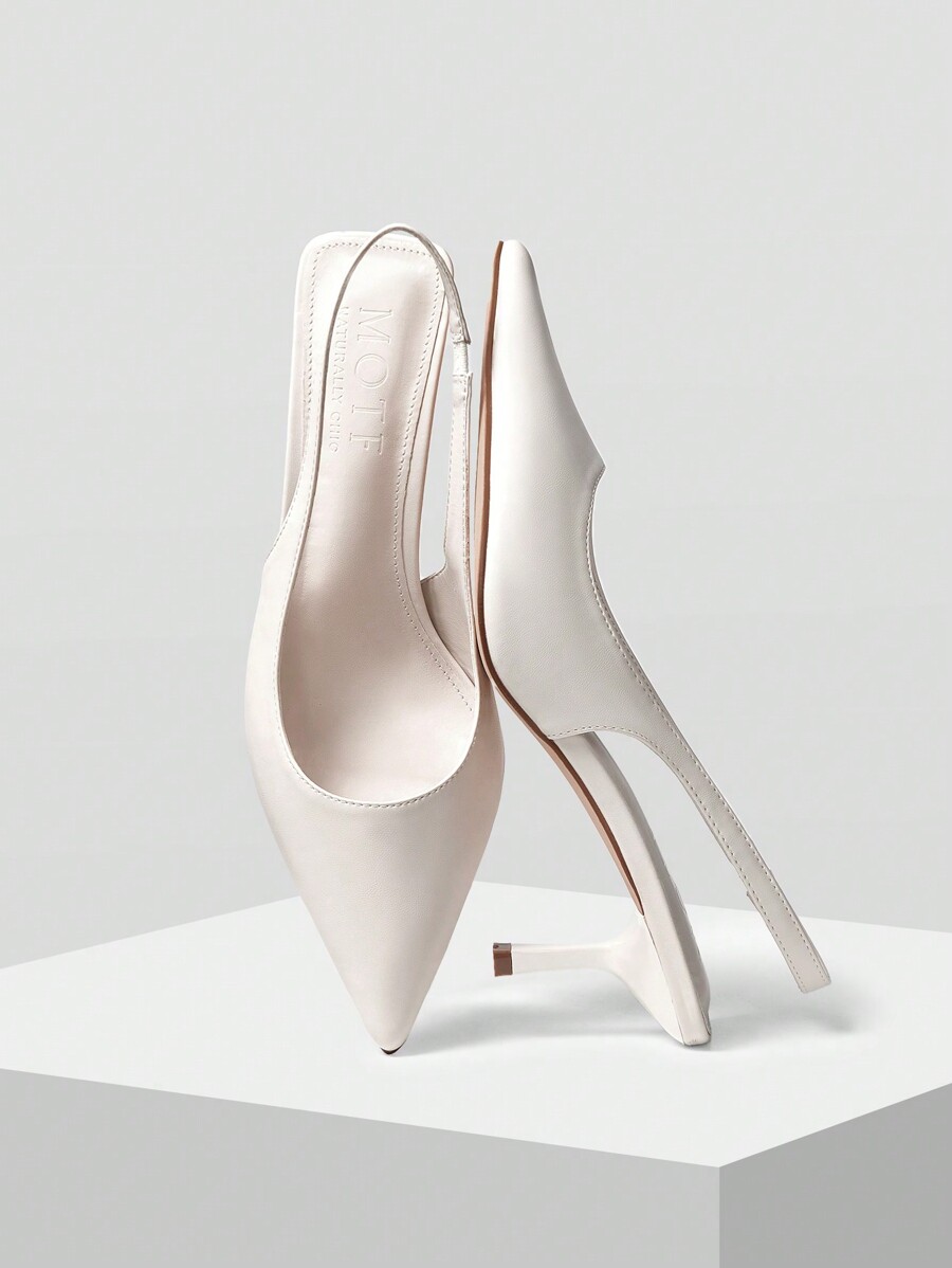 MOTF PREMIUM POINTED-TOE SIMPLE DAILY COMMUTE WOMEN HIGH-HEELED SHOES ...