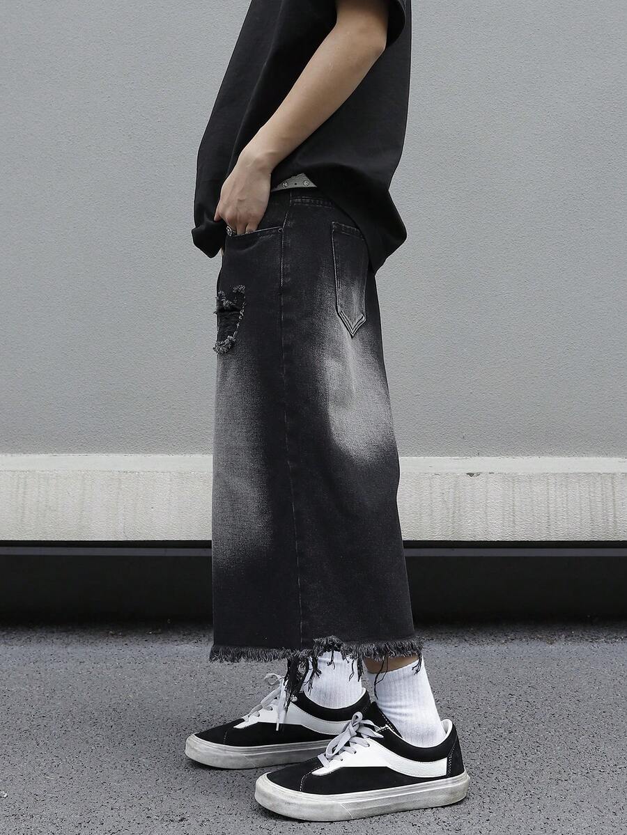 Manfinity EMRG Men's Loose Fit Casual Jeans With Pocket Insertion And ...