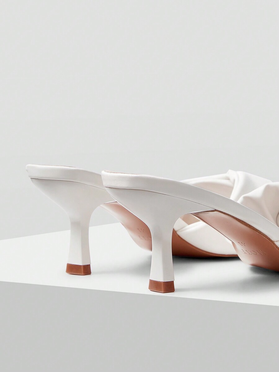 MOTF PREMIUM POINTED TOE THIN HEEL MINIMALIST DAILY WOMEN HIGH HEEL ...