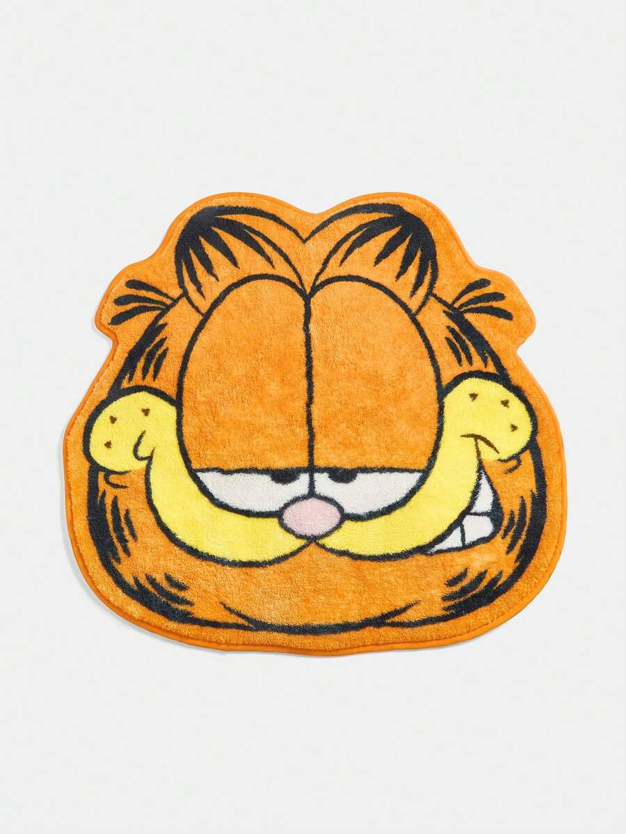 GARFIELD X SHEIN Cartoon Pattern Asymmetric Shaped Carpet | SHEIN UK