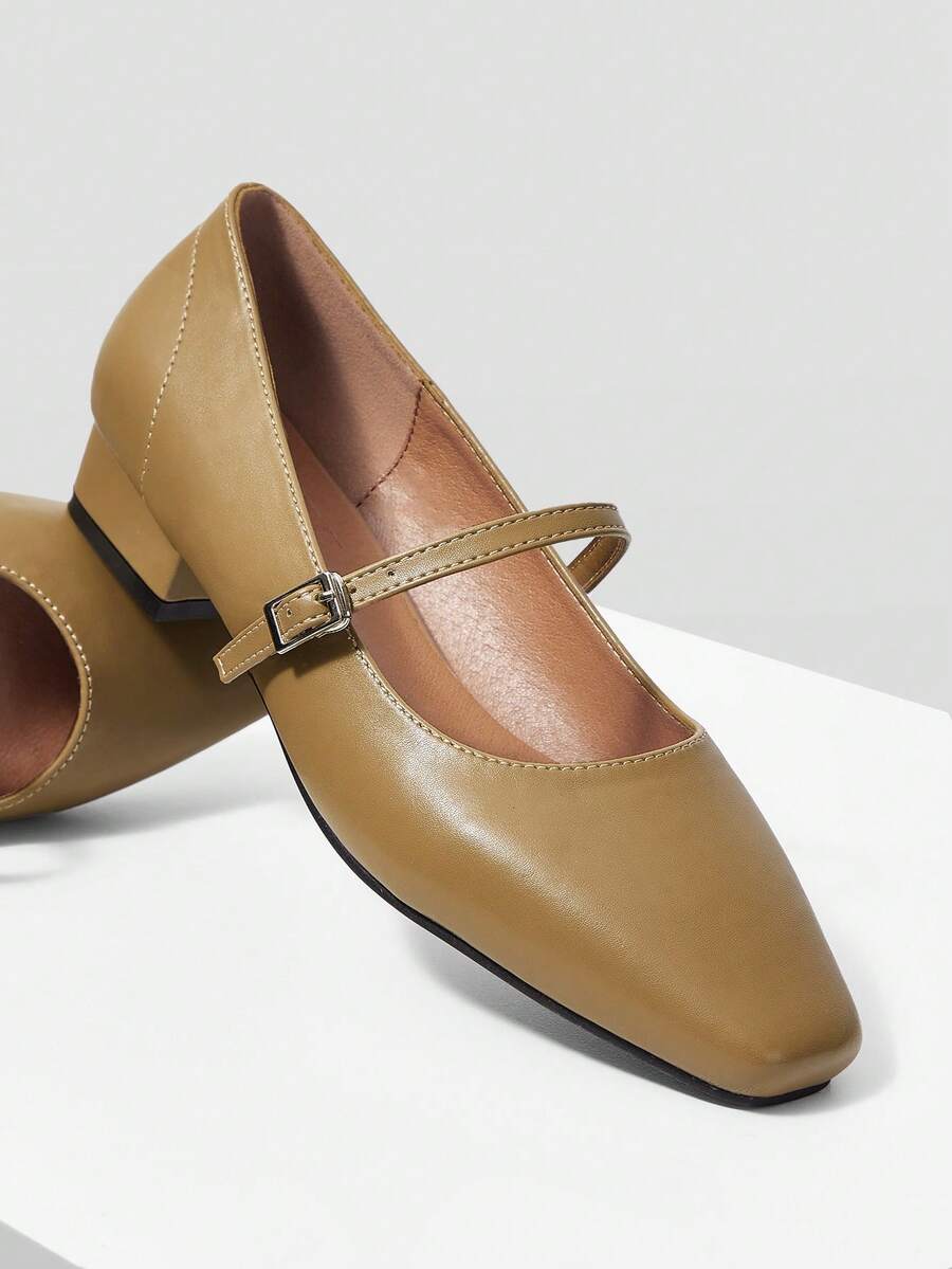 MOTF PREMIUM COMFORTABLE & VERSATILE SQUARE HEEL WOMEN FLAT SHOES ...