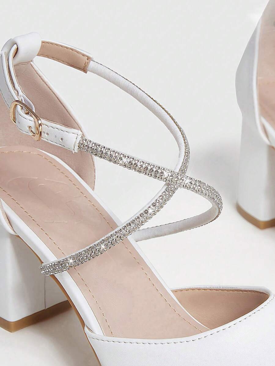 CUCCOO CHICEST Women's Shoes Valentine Days Day Point Toe Chunky ...