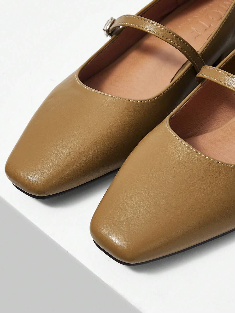 MOTF PREMIUM COMFORTABLE & VERSATILE SQUARE HEEL WOMEN FLAT SHOES ...