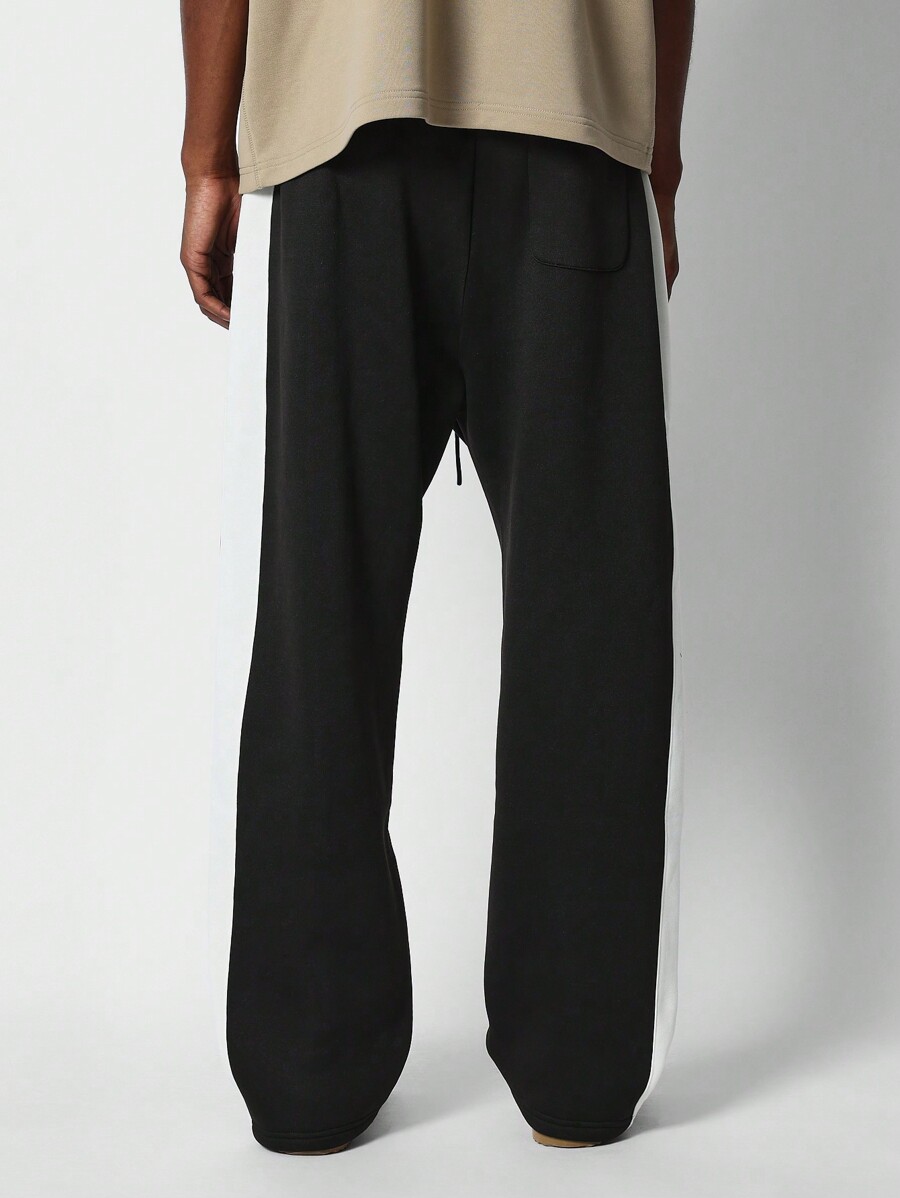 SUMWON Joggers ample et ample avec entre-jambe large avec panneau ...