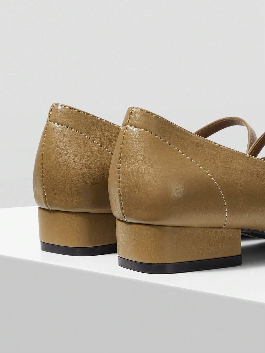 MOTF PREMIUM COMFORTABLE & VERSATILE SQUARE HEEL WOMEN FLAT SHOES ...