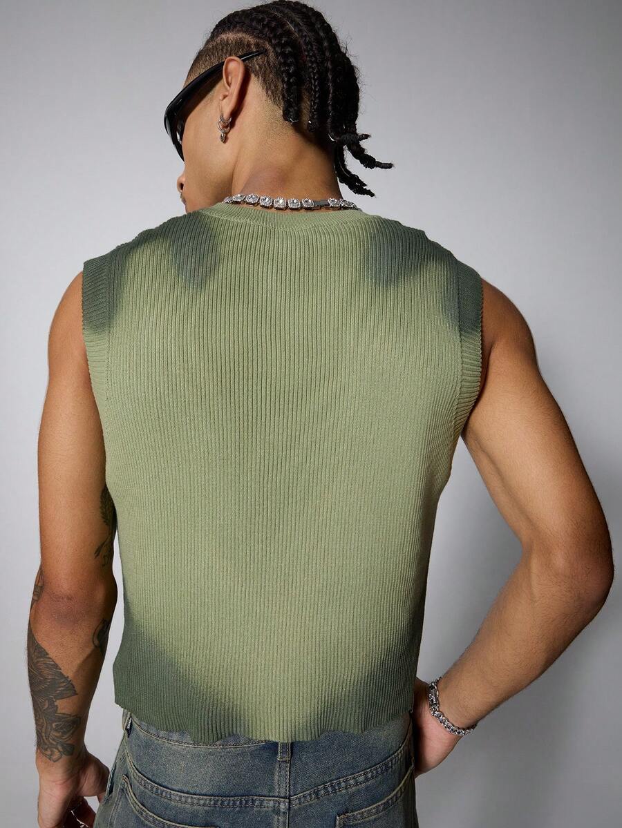 Manfinity Streetrush Manfinity Streetrush Men's Graphic Crop Top Simple ...