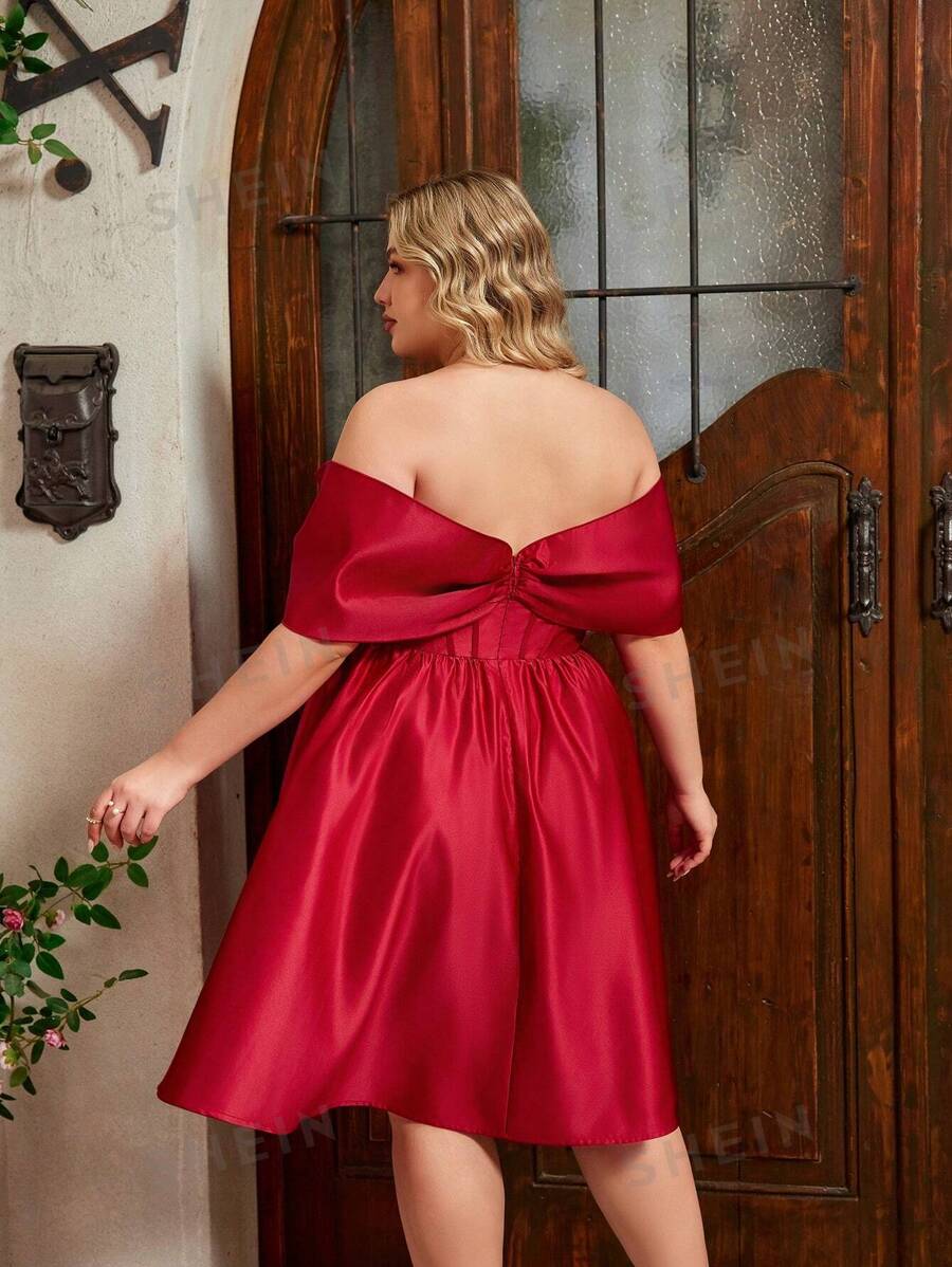 SHEIN Belle Robe de soirée élégante de la saison de retour à l'école ...