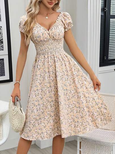 Shop Women's Midi Dresses | Trendy Fashion Dresses | SHEIN USA