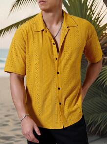 Manfinity Homme Men's Casual Daily Wear, Perfect For Seaside Vacations ...