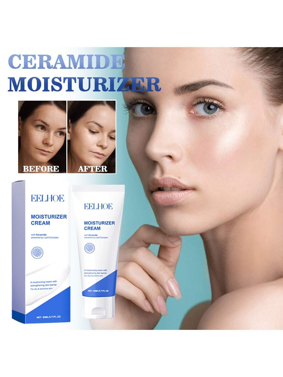 1pc 80ml EELHOE Niacinamide Moisturizing Cream, Soothes & Repairs Dry ...