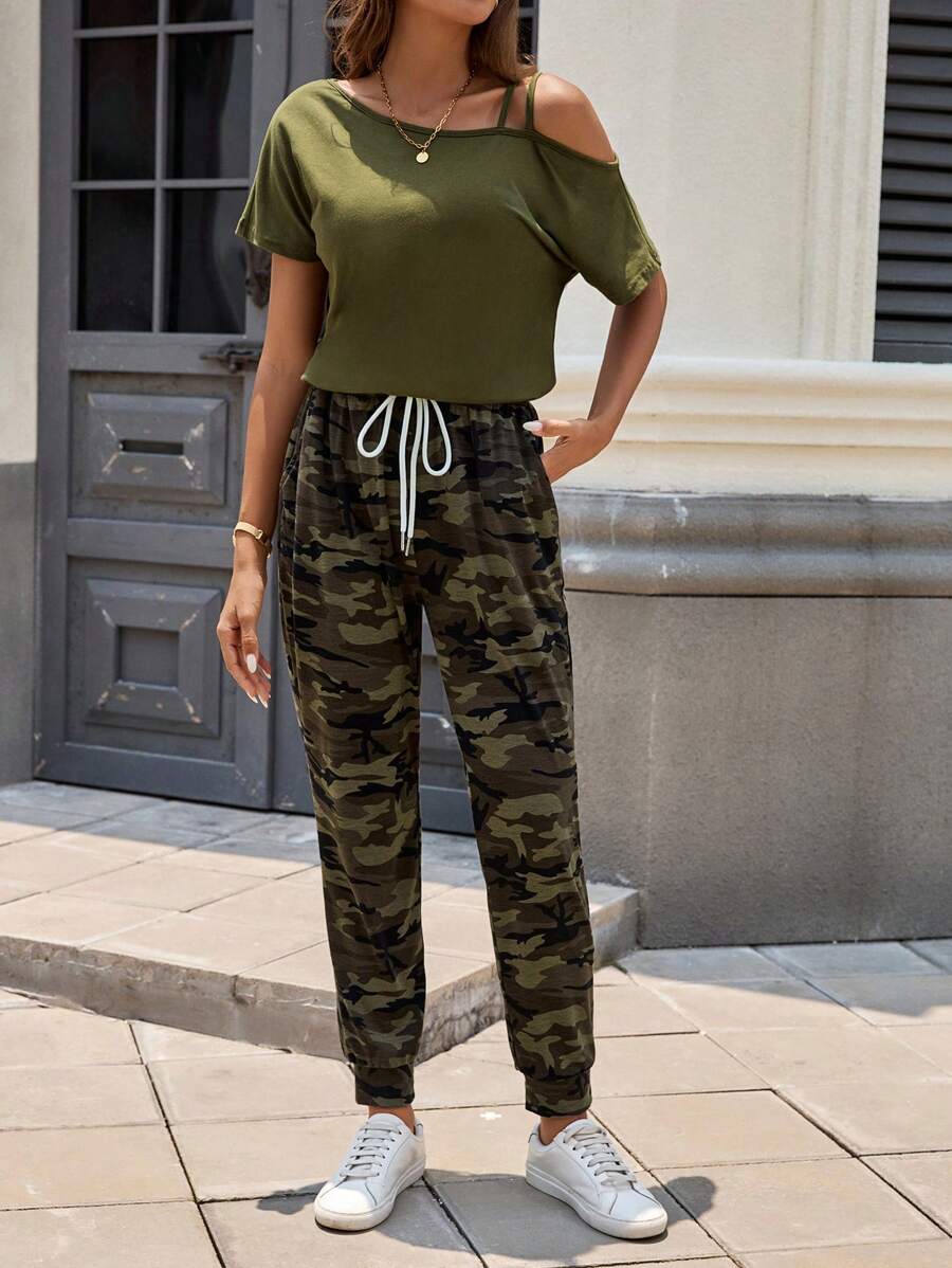 SHEIN LUNE Athleisure Sports Tracksuit For Running, Biking, Jogging, Or ...