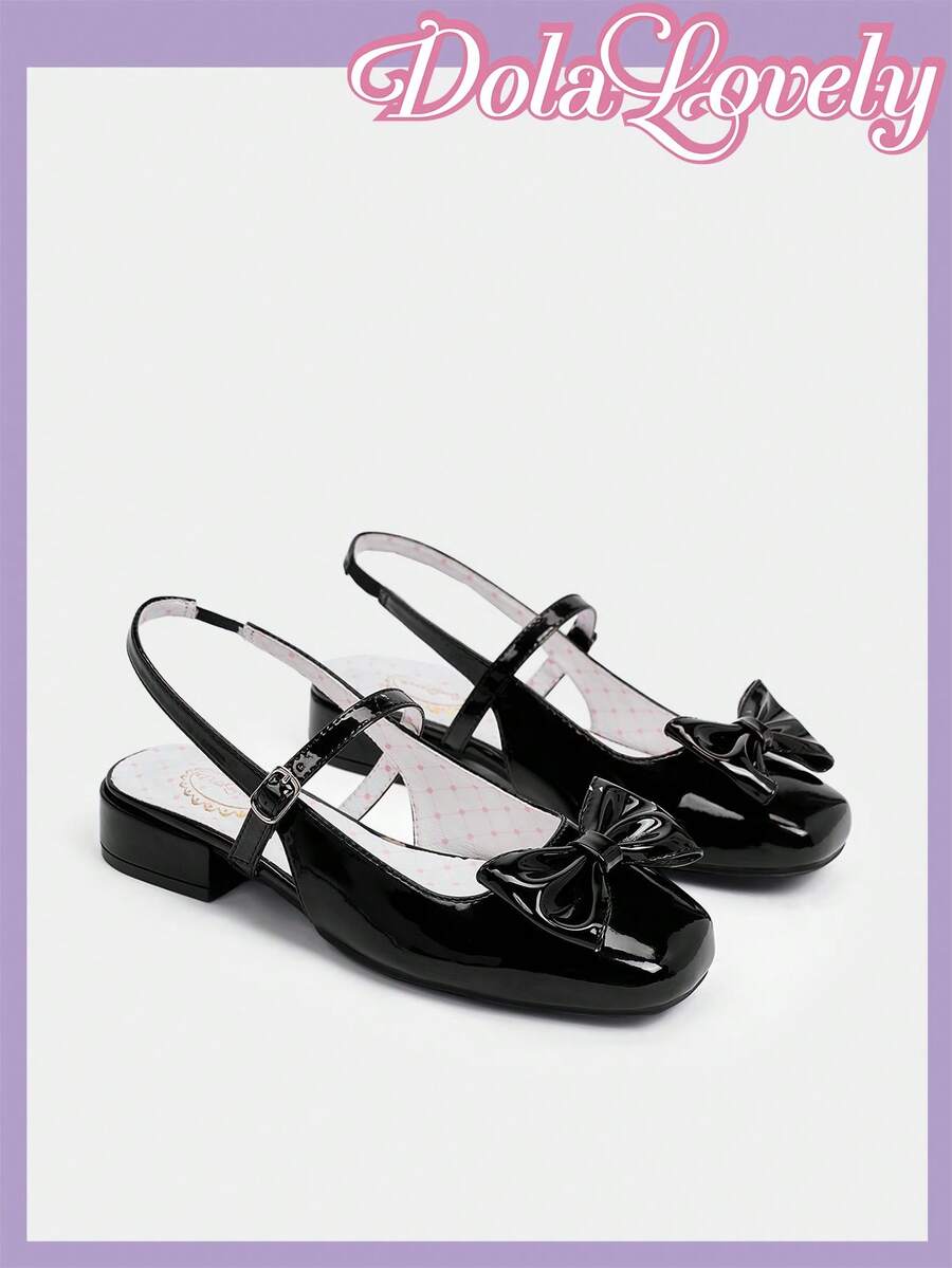 Dola Lovely 2024 New Ladies Quiet Black Cute Sweet Bow Princess Lolita ...