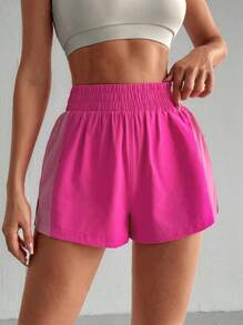 SHEIN Core Rhythm Women's Solid Color Simple Daily Casual Sport ...