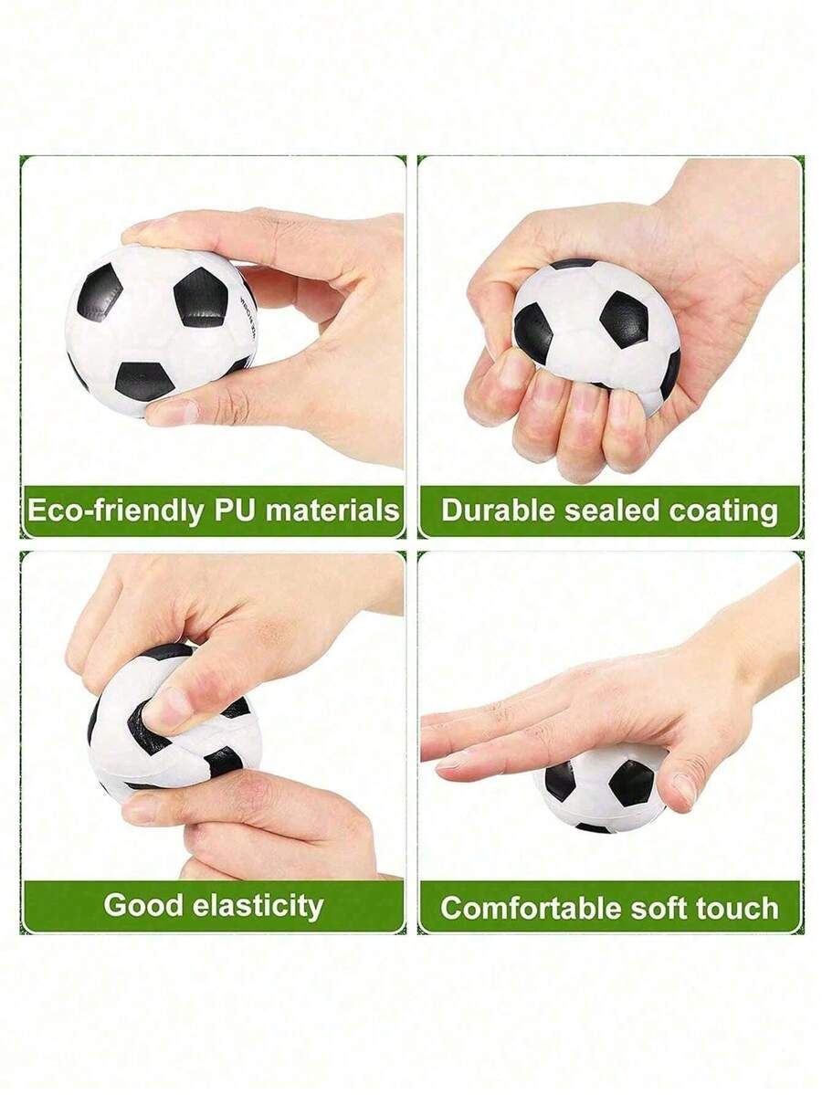 6pcs Mini Basketball Elastic Eva Ball, Stress Relief Ball, Squeezing ...