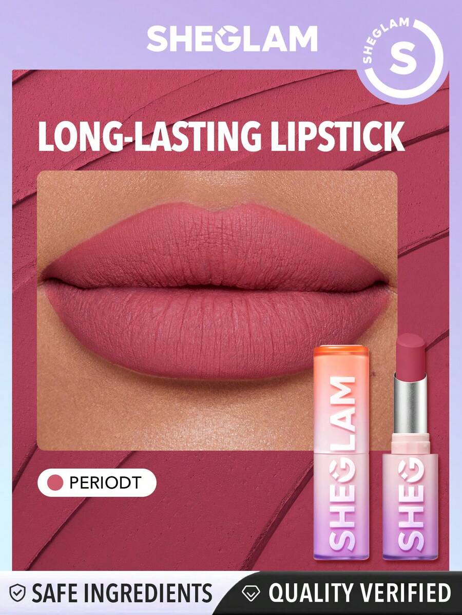 SHEGLAM Dynamatte Boom Long Lasting Matte Lipstick-Periodt 20 Colors ...