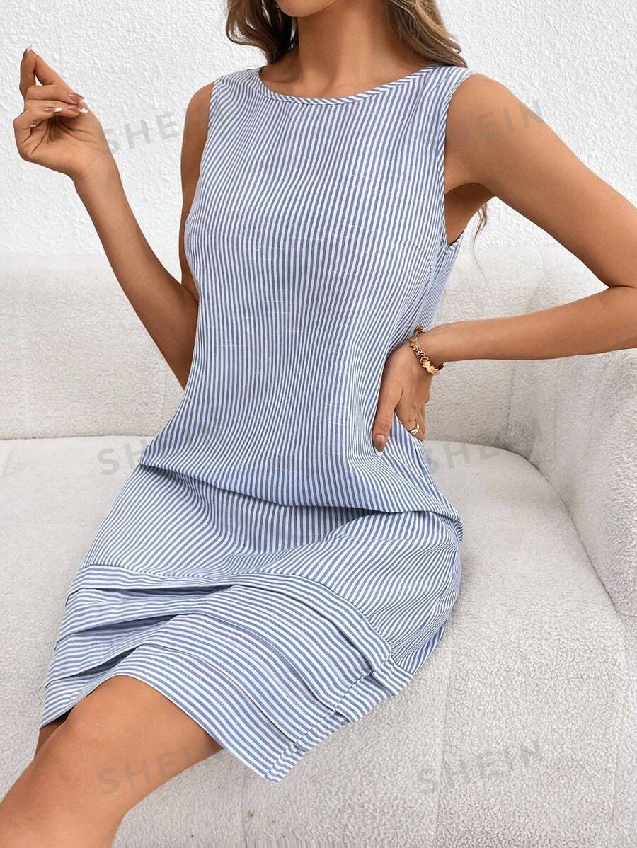 SHEIN Essnce Shein Essnce Women Summer Casual Work Dresses Teacher ...
