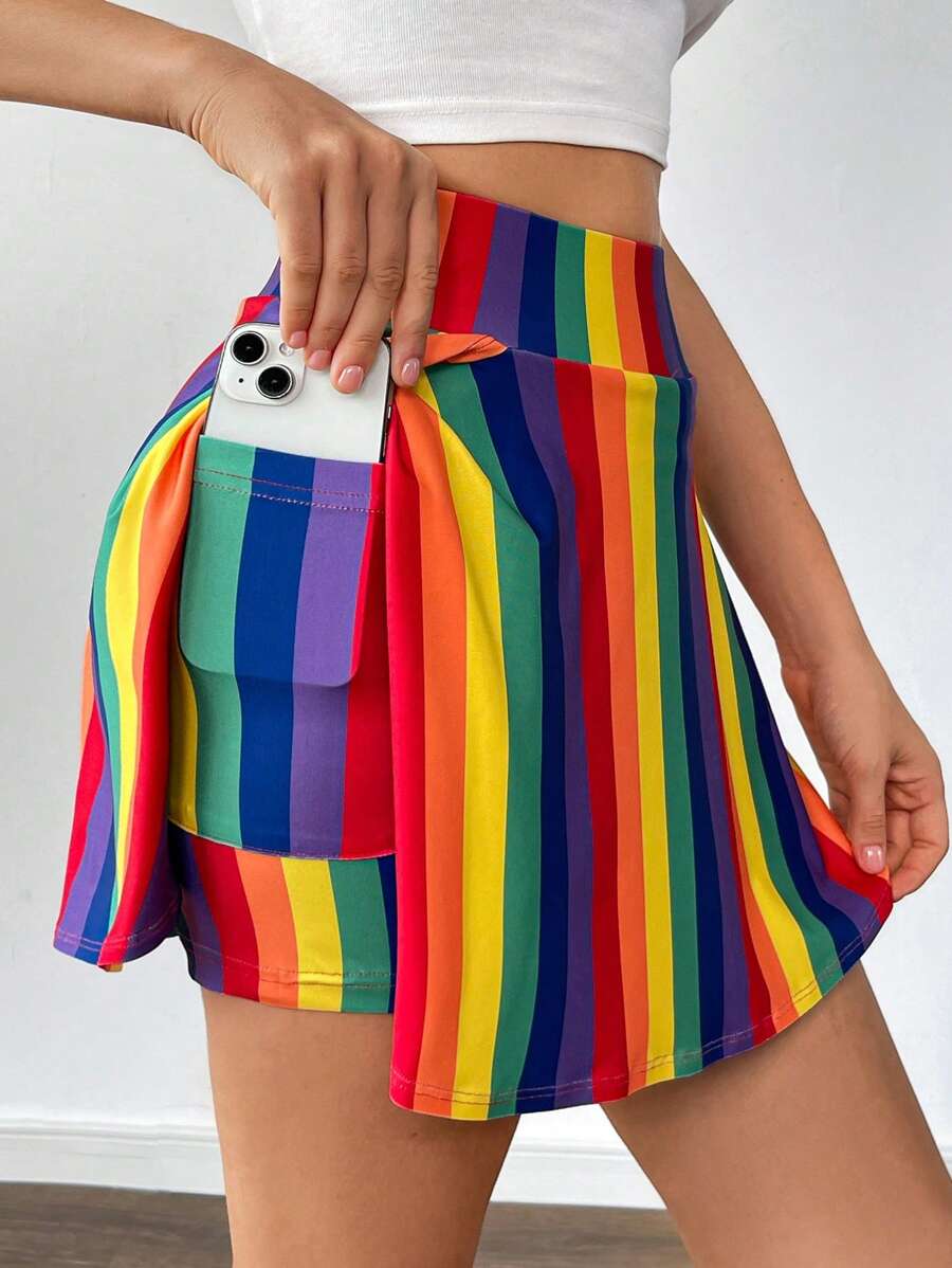 SHEIN Essnce Women Sporty Pride Outfits Shorts Pride Outfits Pride ...