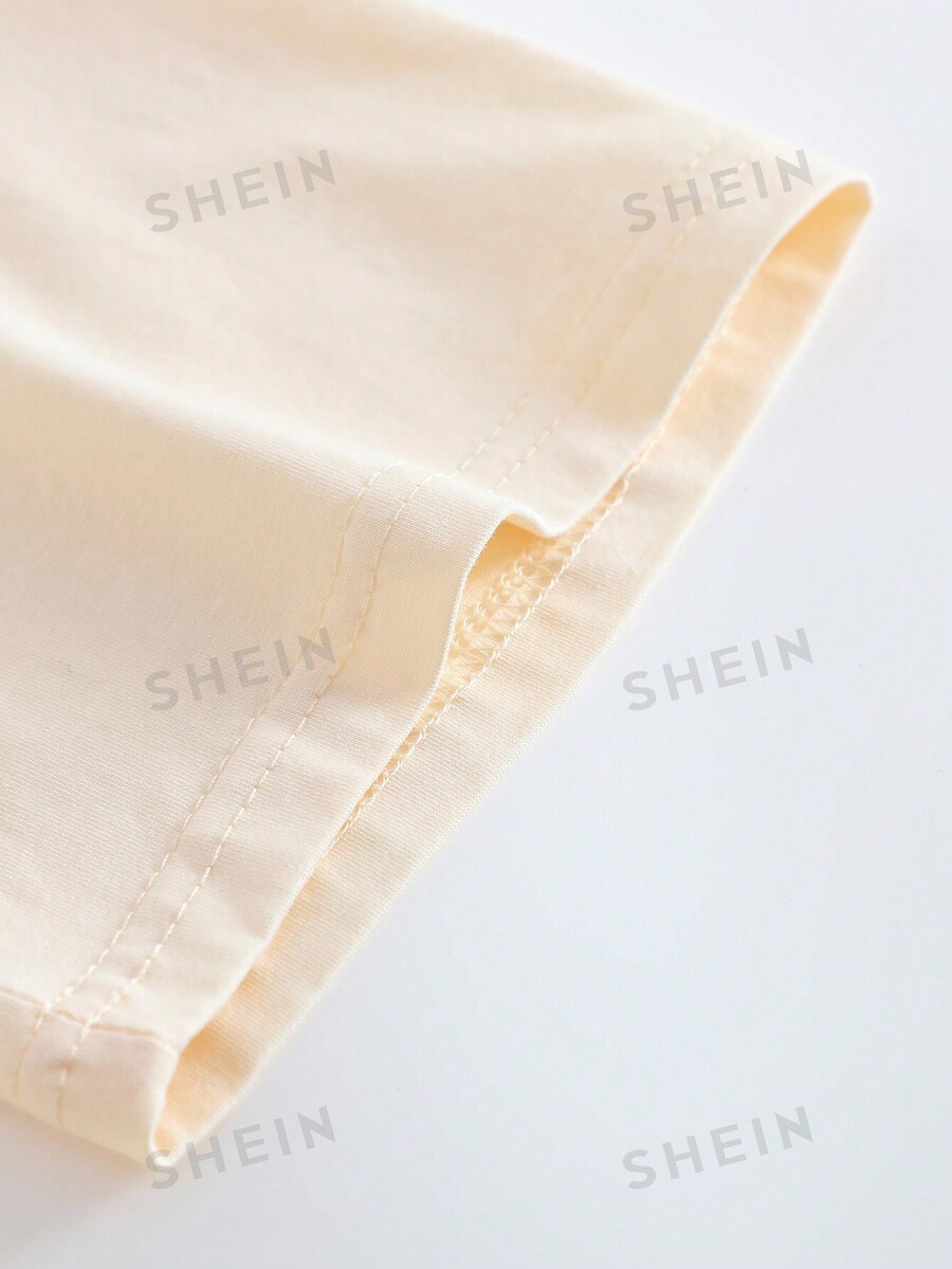 SHEIN CURVE+ Plus Size Letter Print Short Sleeve T-Shirt Summer TO THE ...