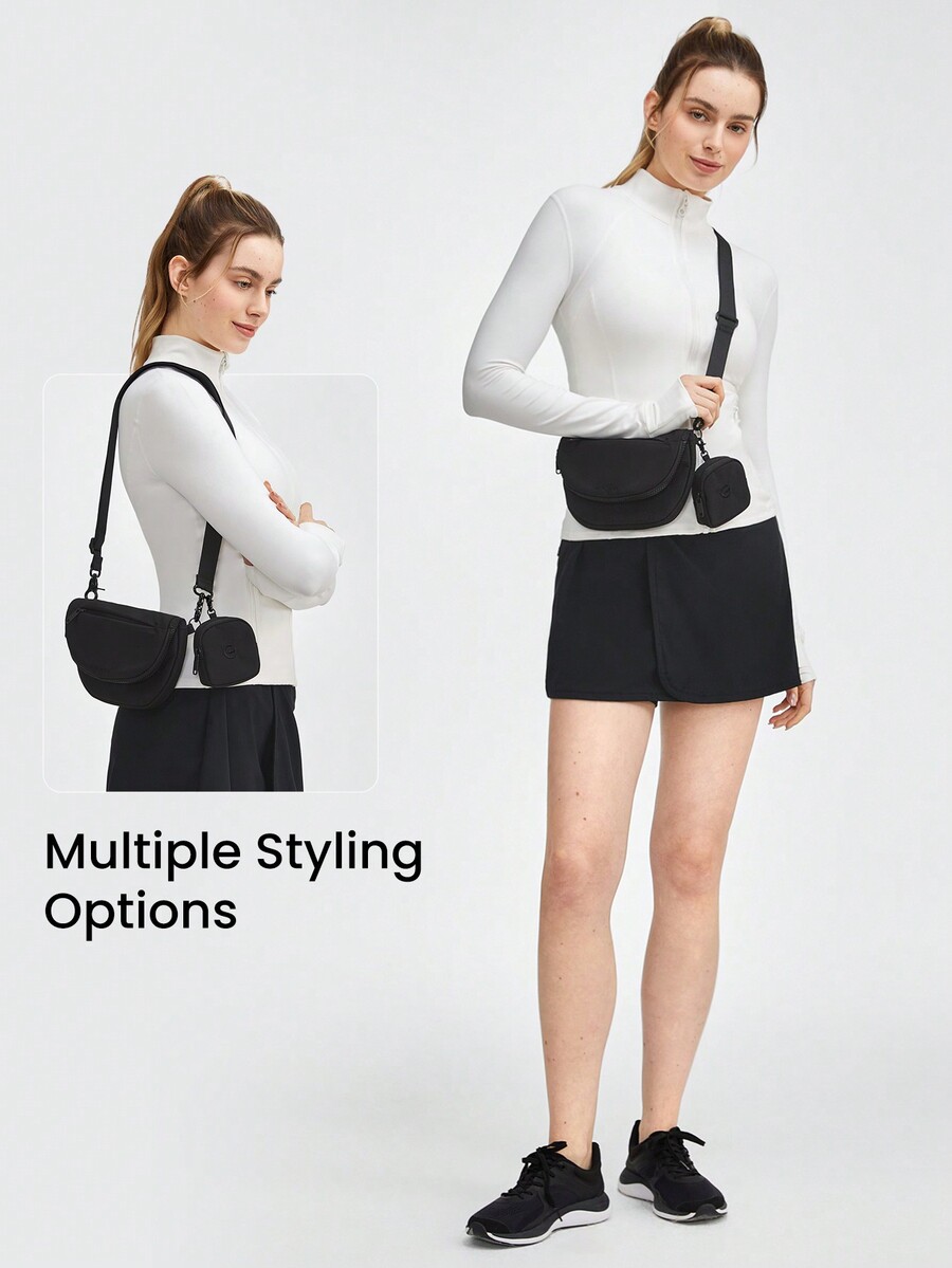 GLOWMODE Easy Commute Shoulder Strap Bag With Clippable Nano Pouch ...