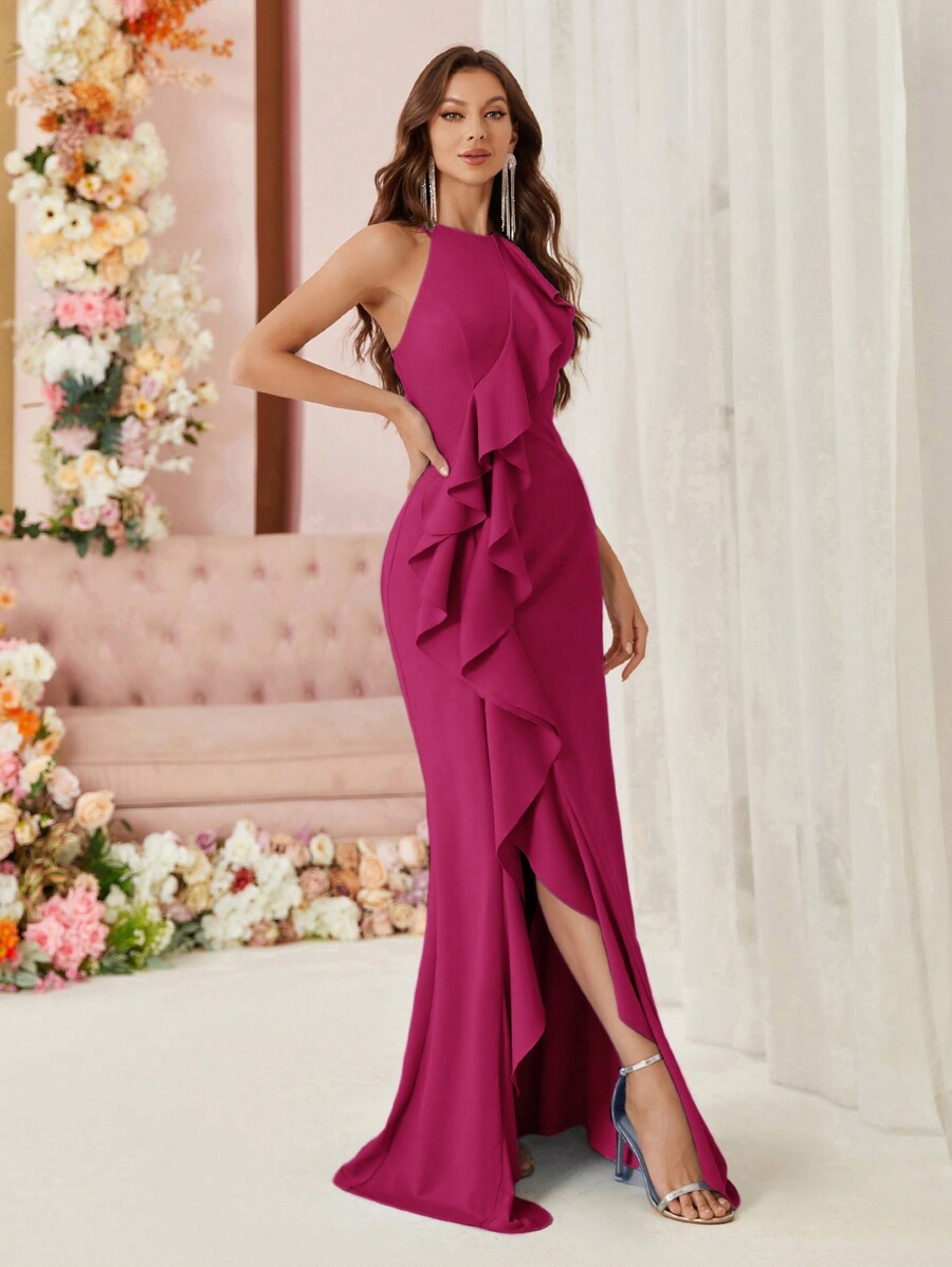 SHEIN Belle Women's Evening Gown (Heavy-Duty Style) Featuring ...