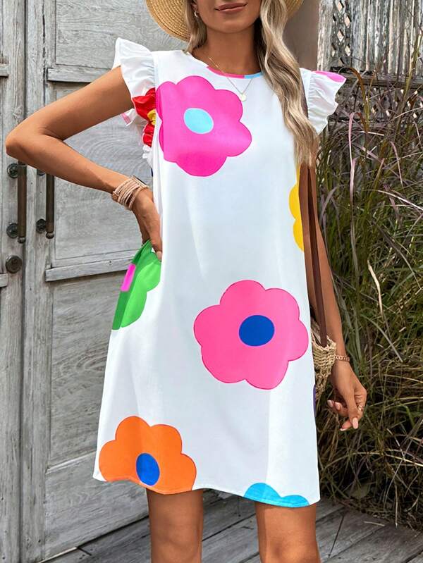 Ruffle Dresses | Fashion Ruffle Dresses | SHEIN USA