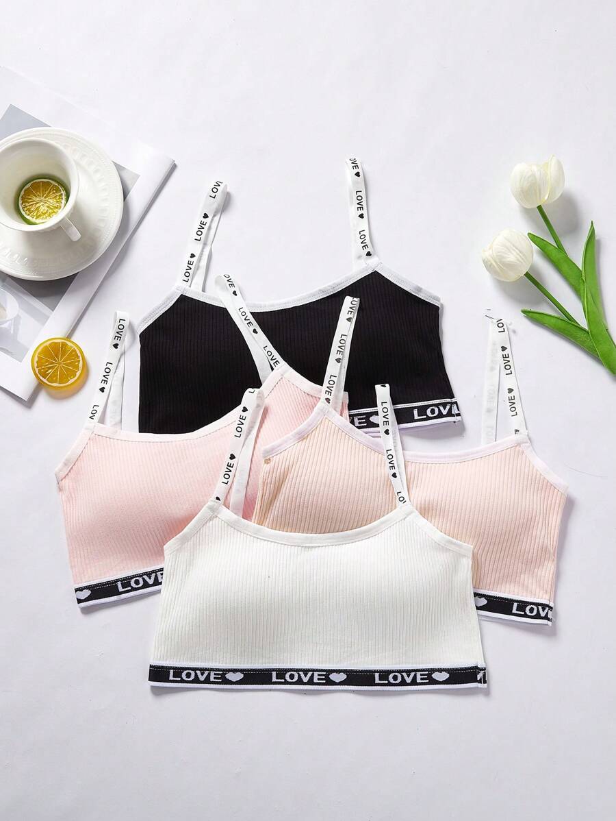 Girls' Camisoles For Youth Development, Student Underwear | SHEIN UK