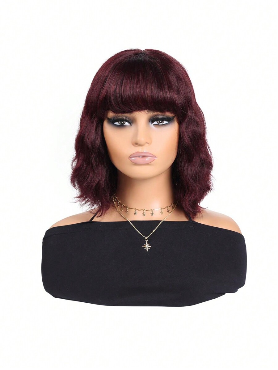 100% Human Hair Lace Wig Glueless Hand Tied At The Top Density 150% ...