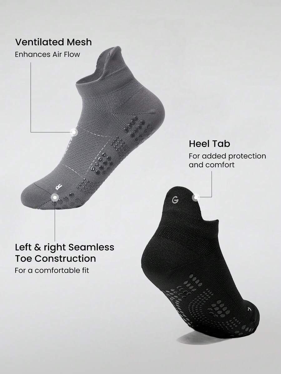 GLOWMODE ถุงเท้า 3 คู่ Walk A Mile Soft Ventilated Mesh Grip Studio ...