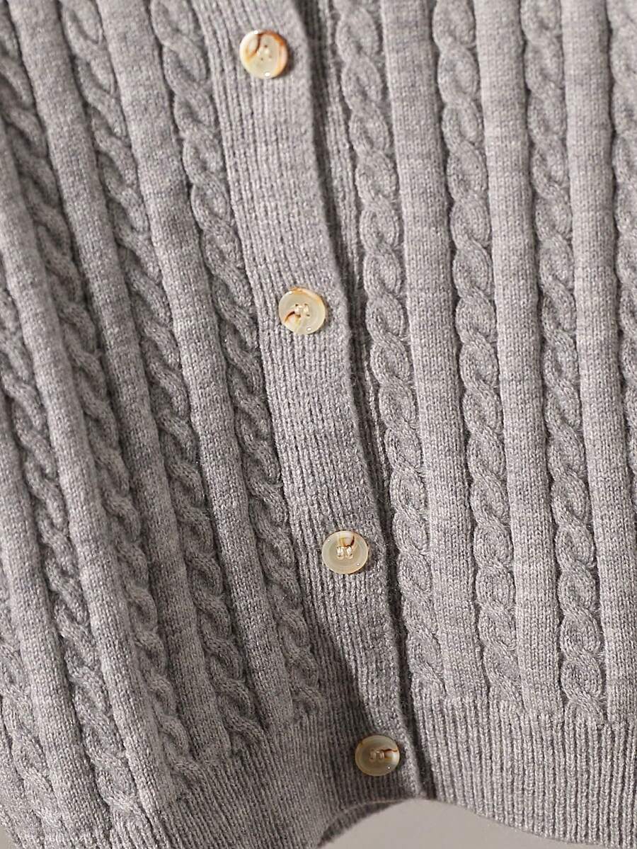 This All-Match Grey Cardigan For Boys Is Simple And Versatile, Suitable ...