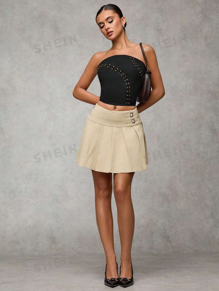 SHEIN BAE Women's Summer Music Festival Party Occasion Studded ...