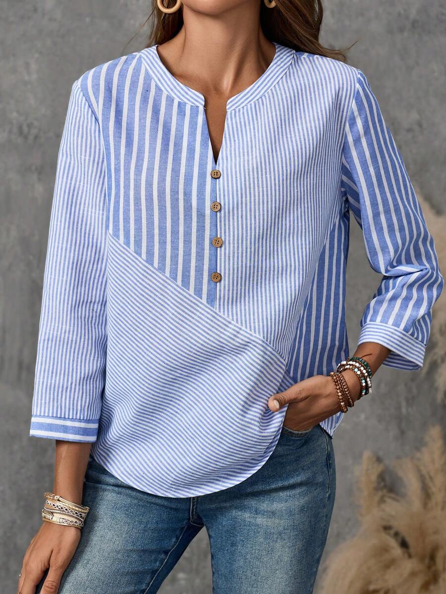 EMERY ROSE Going Out Tops Women Basic Shirt Teacher Fall Clothes Fall ...