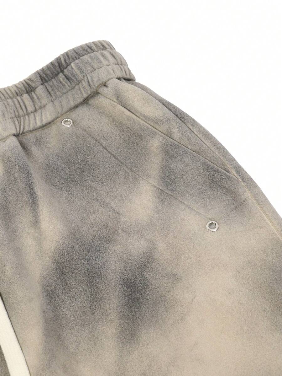 Manfinity EMRG Men American High-Street Wasteland Style Faded Dirty ...