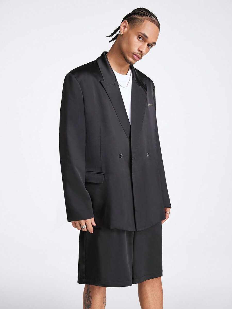 Manfinity StreetEZ Men's Loose Long Sleeve Suit Set | SHEIN USA