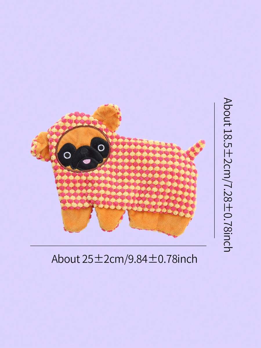 PETSIN Corn Plush Dog Doll With Squeaker Inside, And Bite-Resistant ...