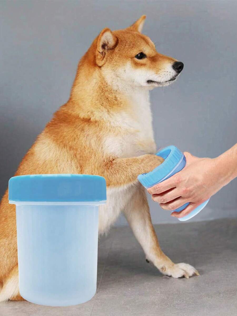 PETSIN Pet Outdoor Clean Paw Cup, Portable Foot Cleaning Cup For Dogs ...