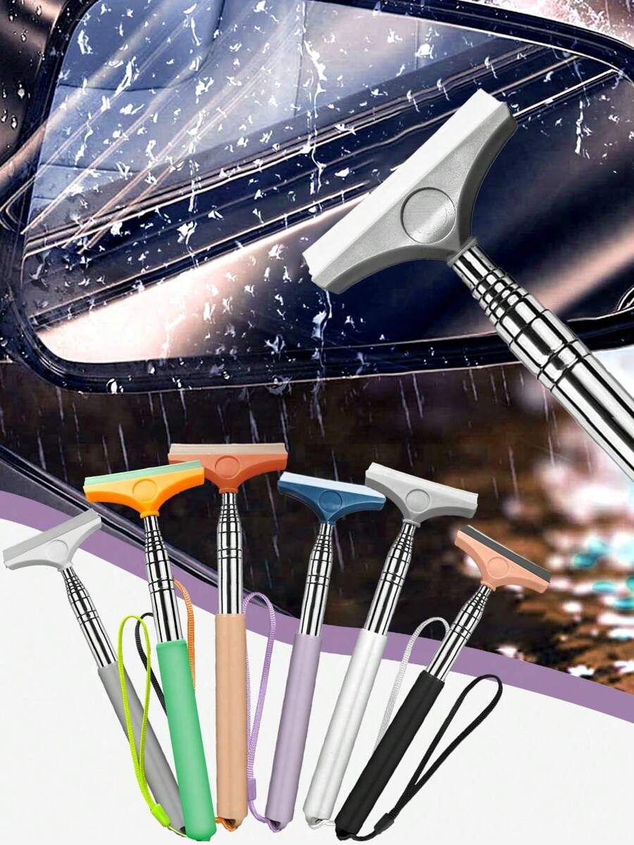 Side Mirror Squeegee, Car Mirror Squeegee, Retractable Car Rearview Mirror Wiper ,Car Rearview ...