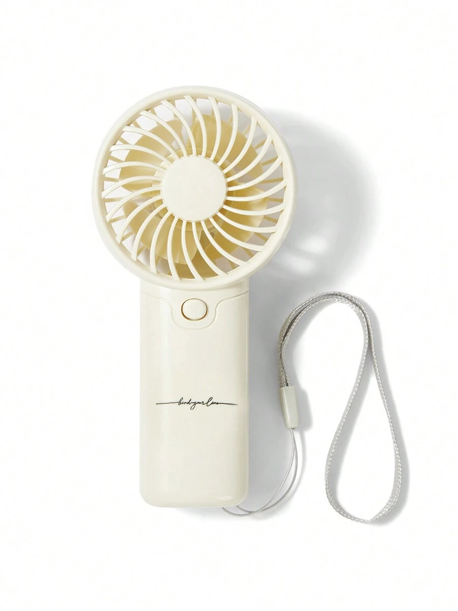 LineHome Artist Vacation Portable Black Mini Letter Fan With Battery ...