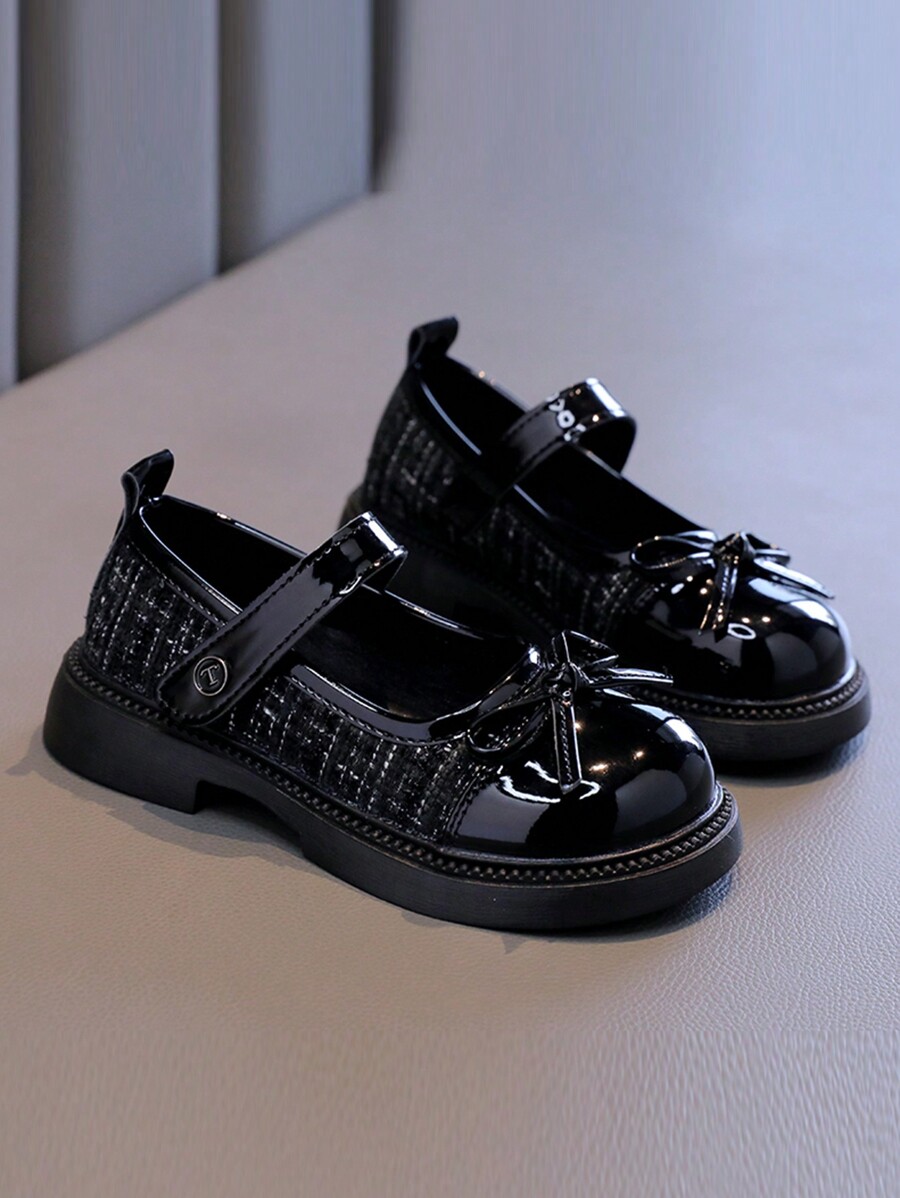 Chaussures pour filles Nouvelle chaussure noire à semelle souple de ...