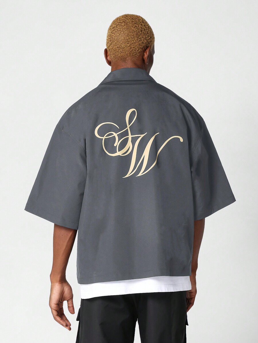 SUMWON Camisa Masculina SUMWON | SHEIN Brasil