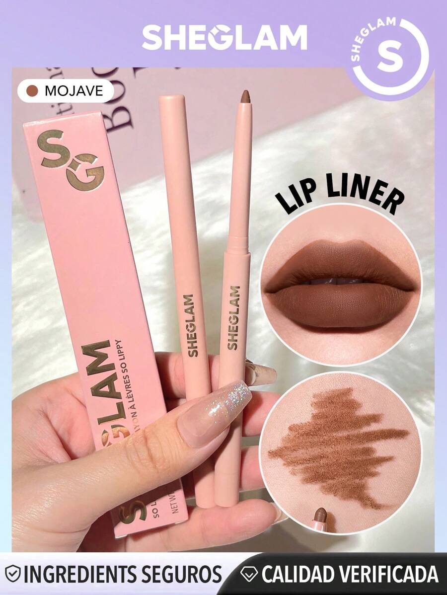 SHEGLAM Delineador De Labios So Lippy-Mojave Rosa DíA De San ValentíN ...
