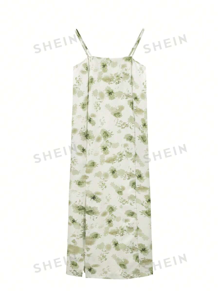 SHEIN Iroki Random Flower Printed Japanese Yukata Set, Easy Wearing, Japanese Casual Kimono ...