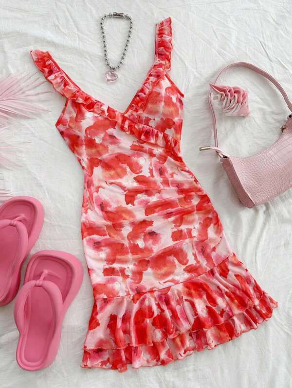 Ruffle Dresses | Fashion Ruffle Dresses | SHEIN USA