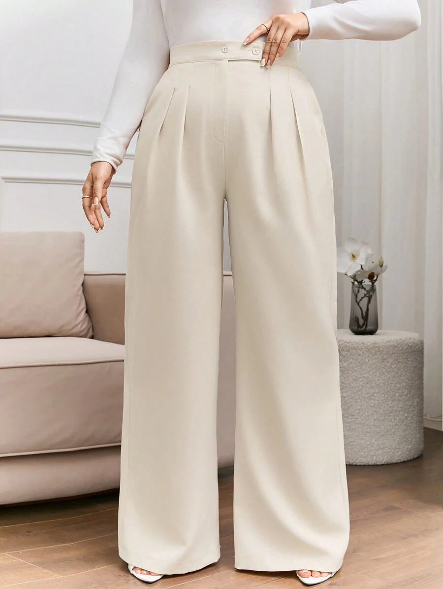 Terrific High Waisted Loose Pants Gallery
