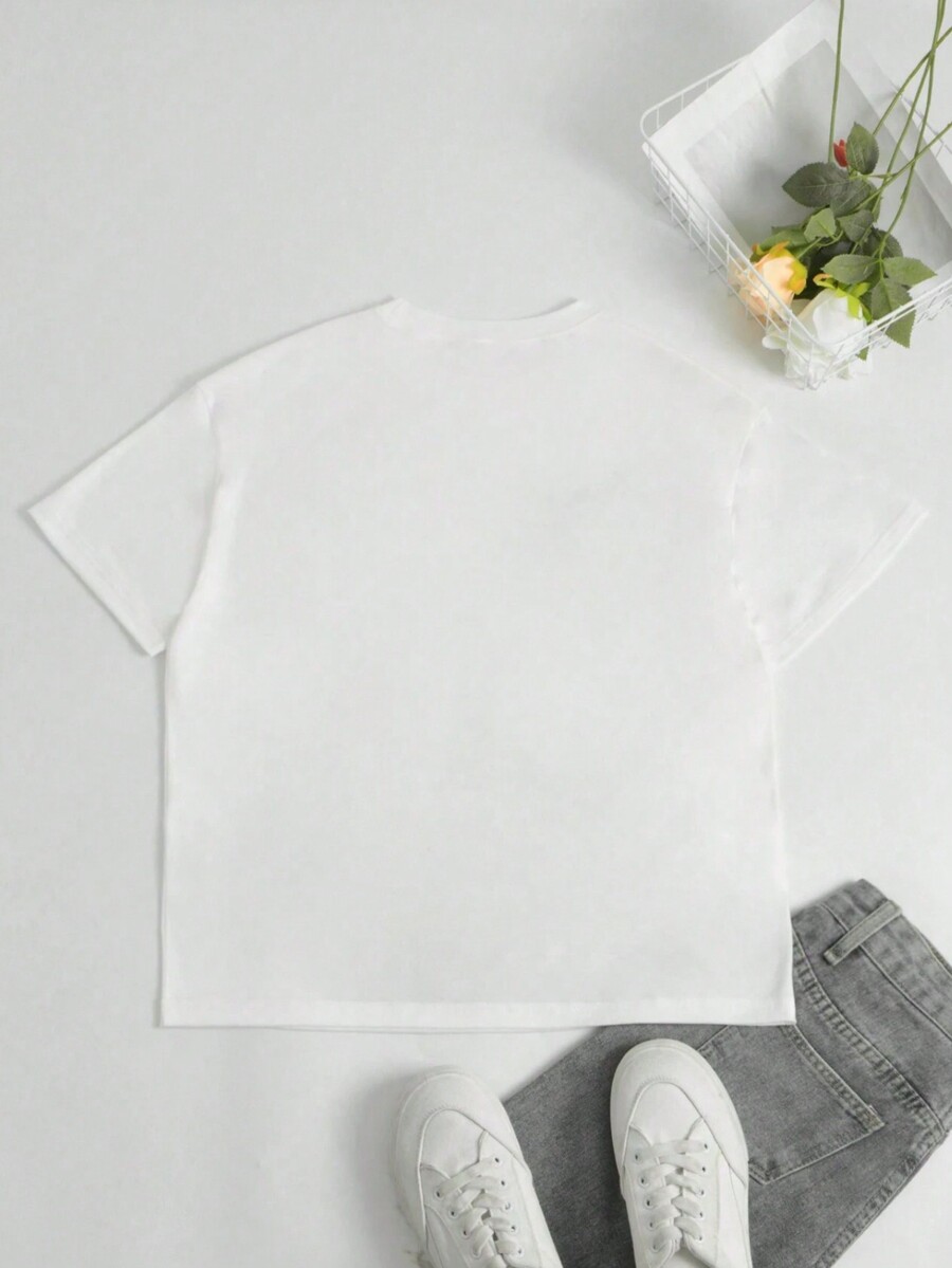 INAWLY Vintage Seashell Baby Tee, Trendy Shell Top, Cute Summer Shirt ...