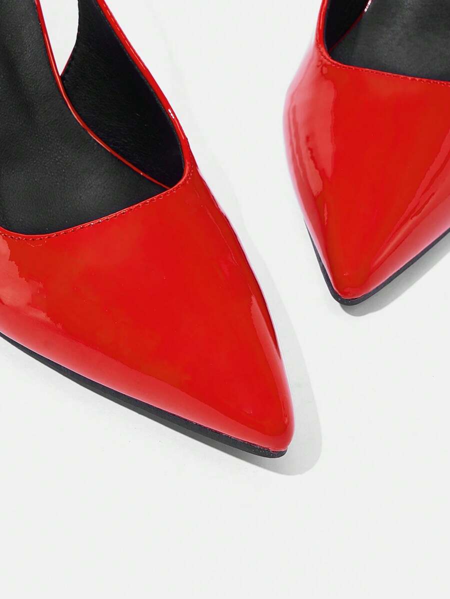 SHEIN X Lucía Bellido CUCCOO SZL Women's Fashion Versatile Pointed Toe ...