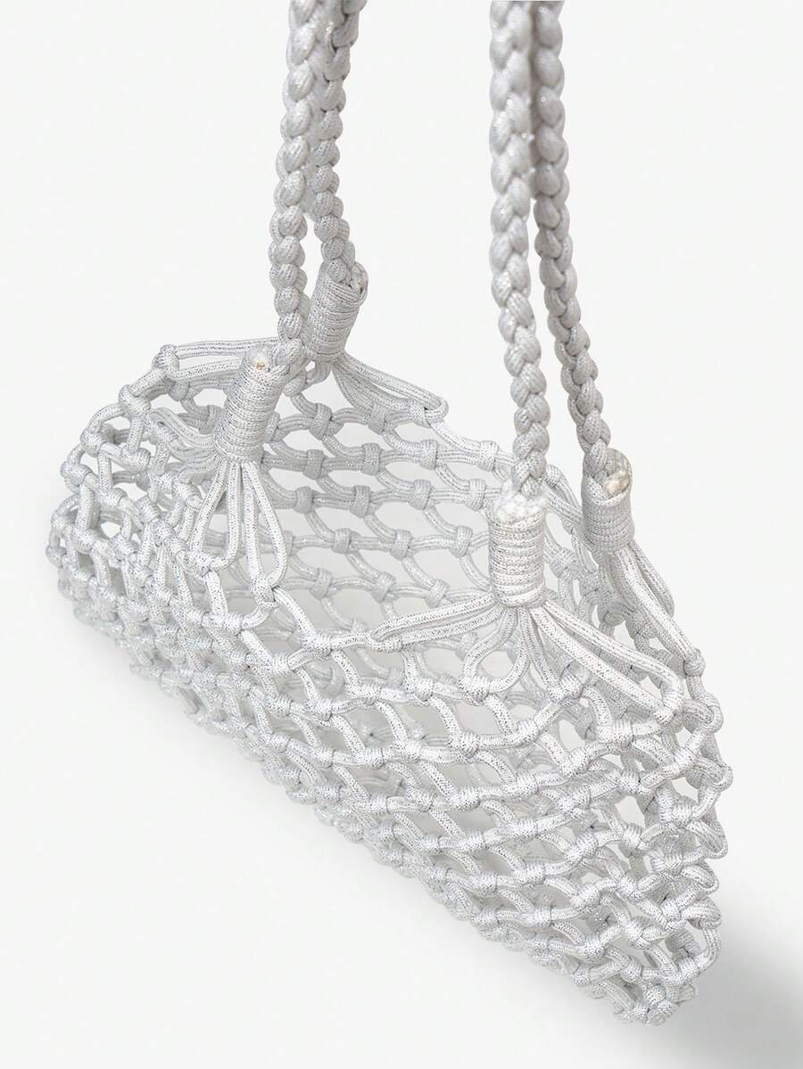 SHEIN VCAY Women's Woven Shoulder Beach Vacation Bag | SHEIN South Africa