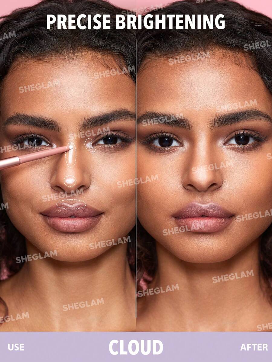 SHEGLAM Fairy Wand Precision Highlighter Pencil-Cloud Matte Gel ...