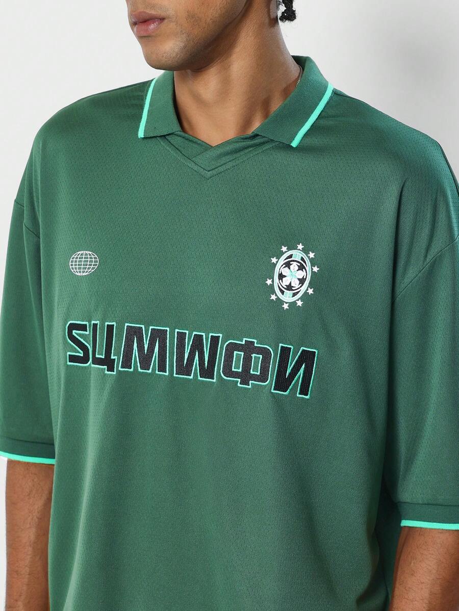 SUMWON Football Tee With Front Logo | SHEIN EUR